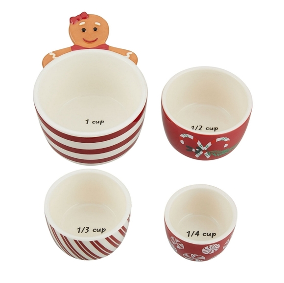 Holiday Time | Accents | Holiday Time Gingerbread Measuring Cups | Poshmark